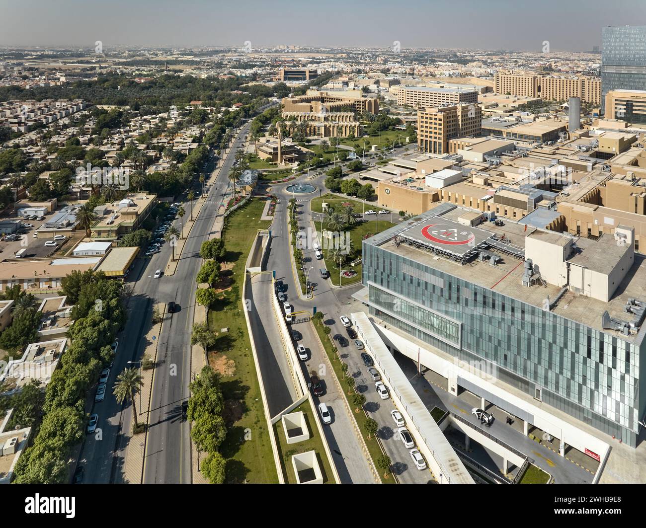 An aerial view of a city Riyadh Stock Photo - Alamy