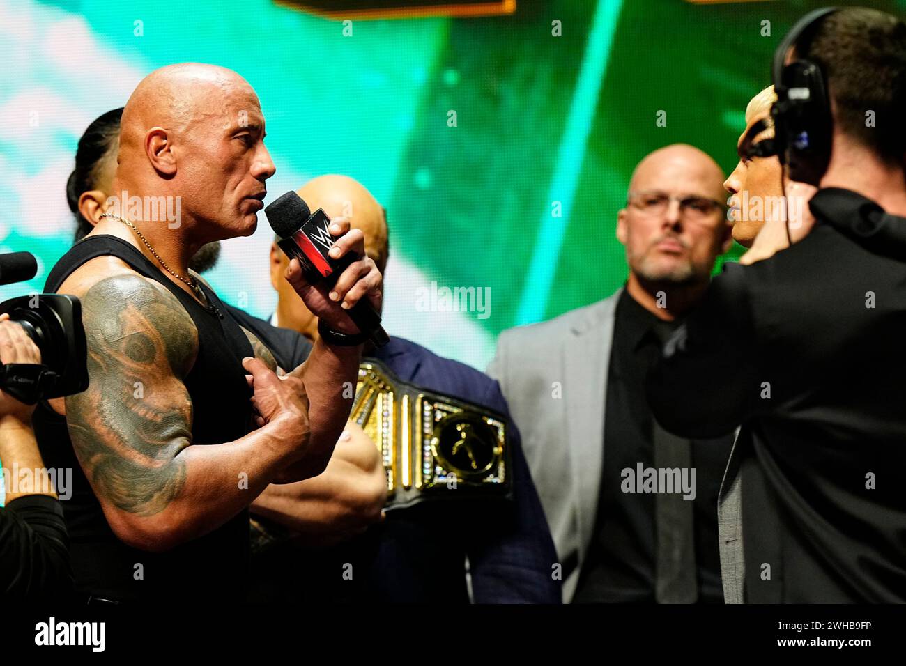 Face off in wrestling hi-res stock photography and images - Alamy