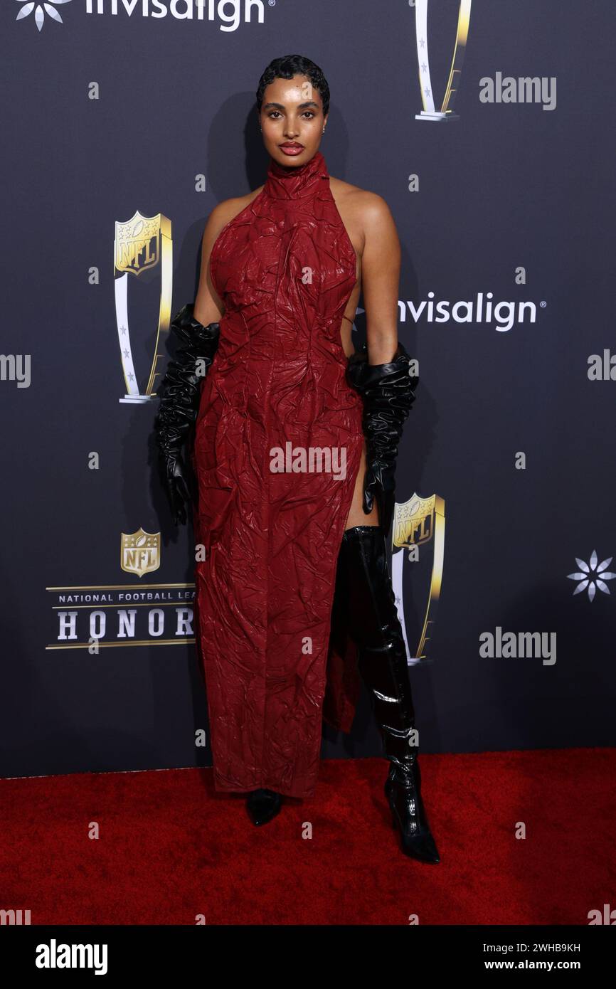 Las Vegas, United States. 08th Feb, 2024. Stephanie Silva arrives on ...