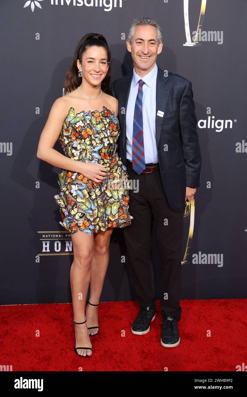 Las Vegas, United States. 08th Feb, 2024. Aly Raisman (L) and her ...