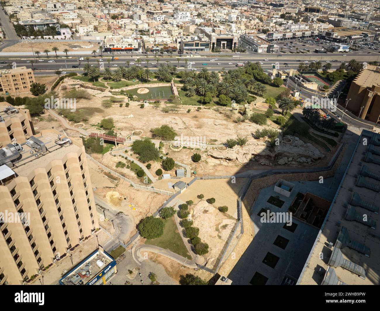 An aerial view of a city Riyadh Stock Photo - Alamy