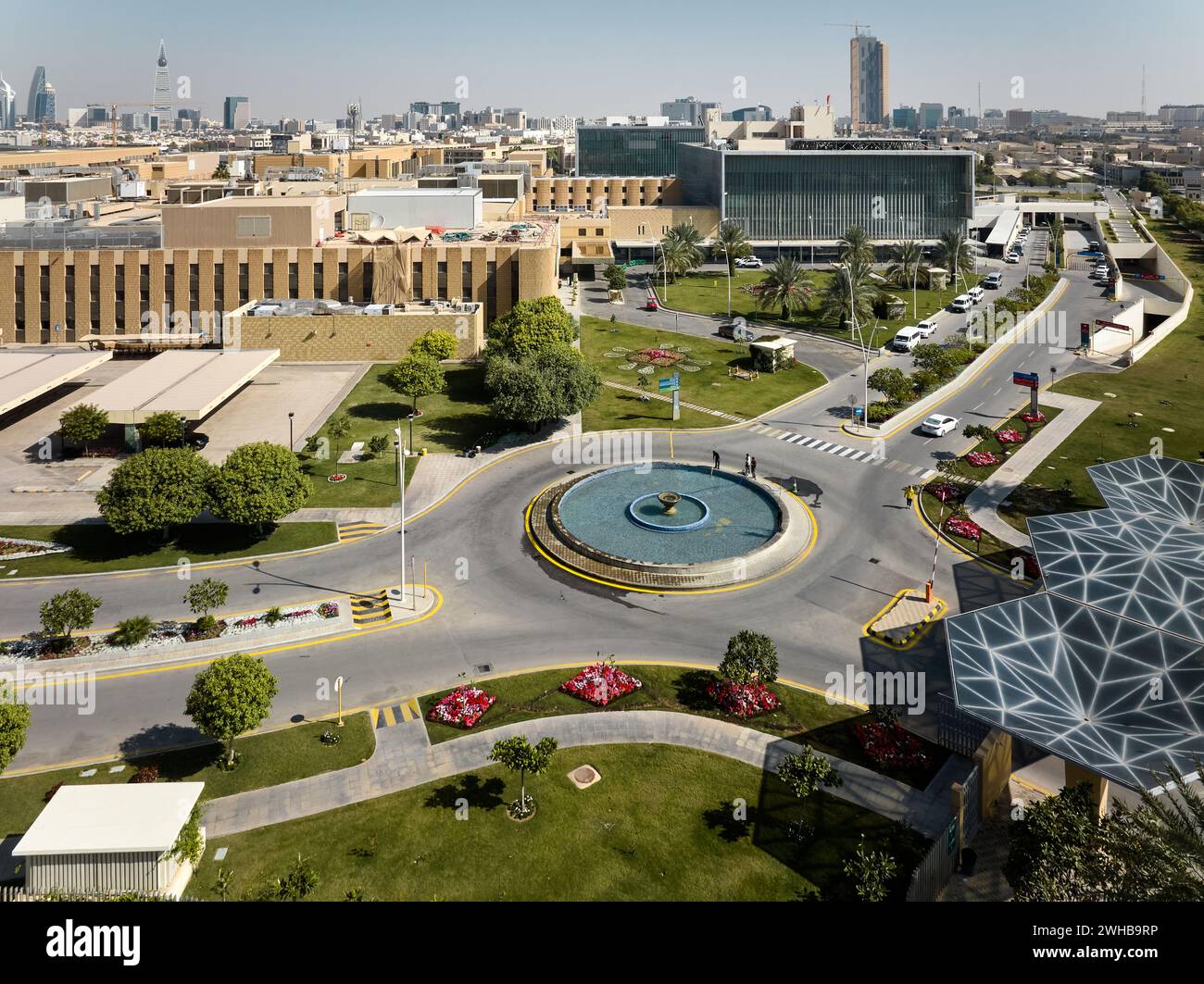 An aerial view of a city Riyadh Stock Photo - Alamy