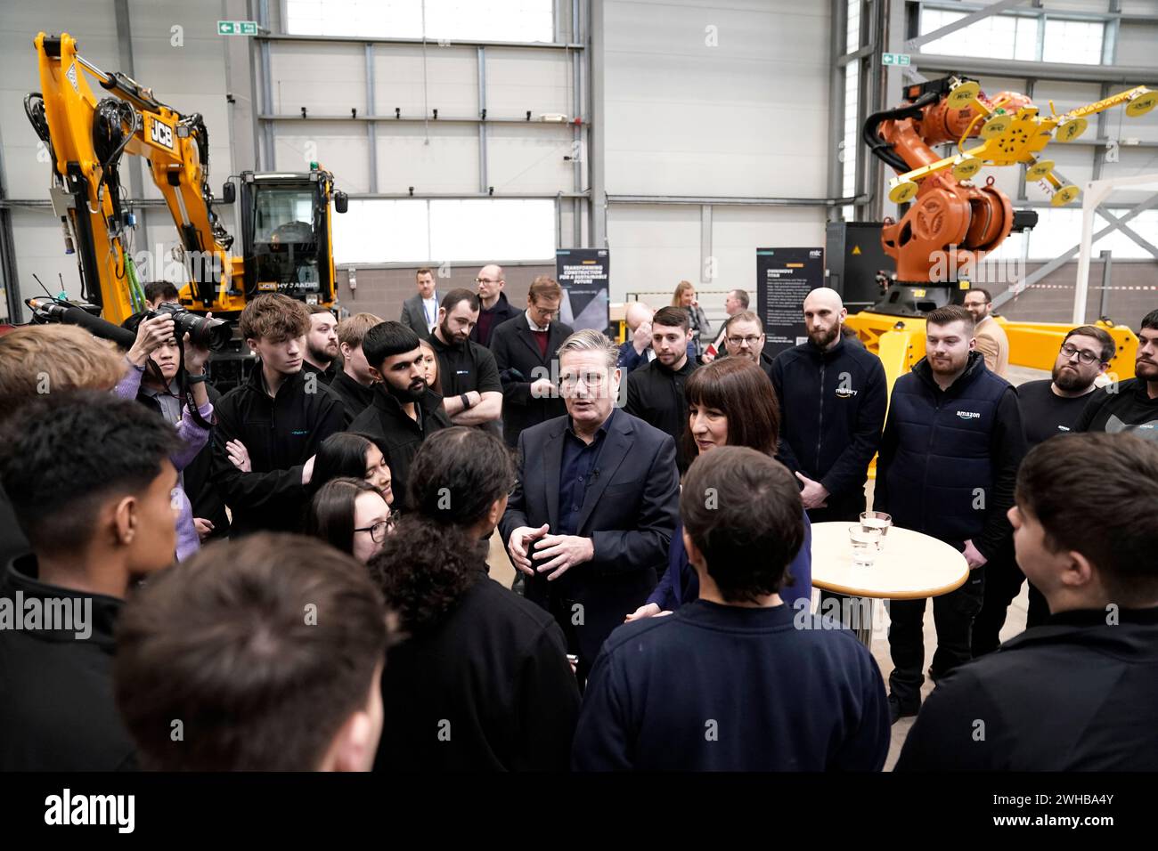 Labour leader Sir Keir Starmer and shadow chancellor Rachel Reeves ...