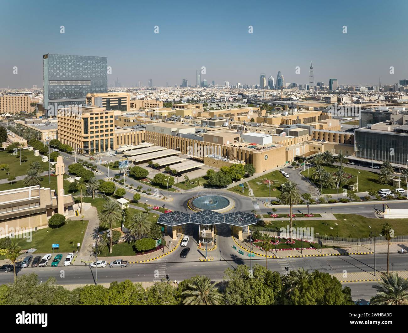 An aerial view of a city Riyadh Stock Photo - Alamy