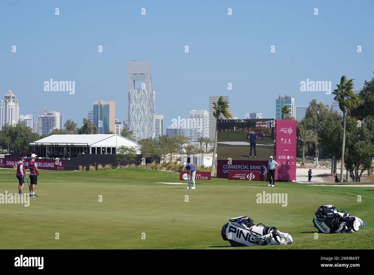 The masters golf 2024 crowd hi-res stock photography and images - Alamy