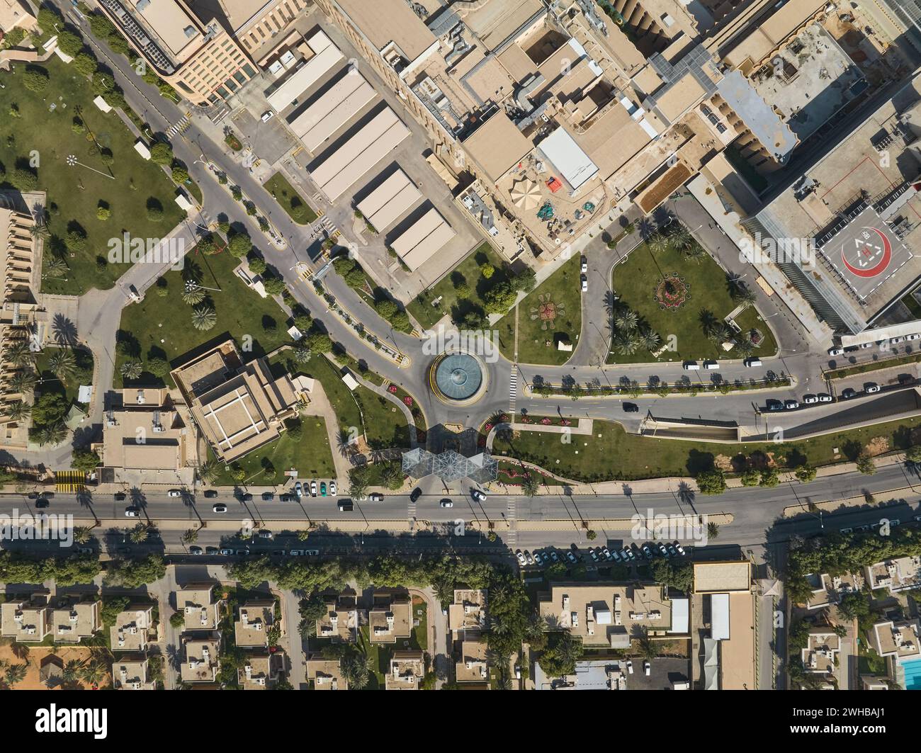 An aerial view of a city Riyadh Stock Photo - Alamy