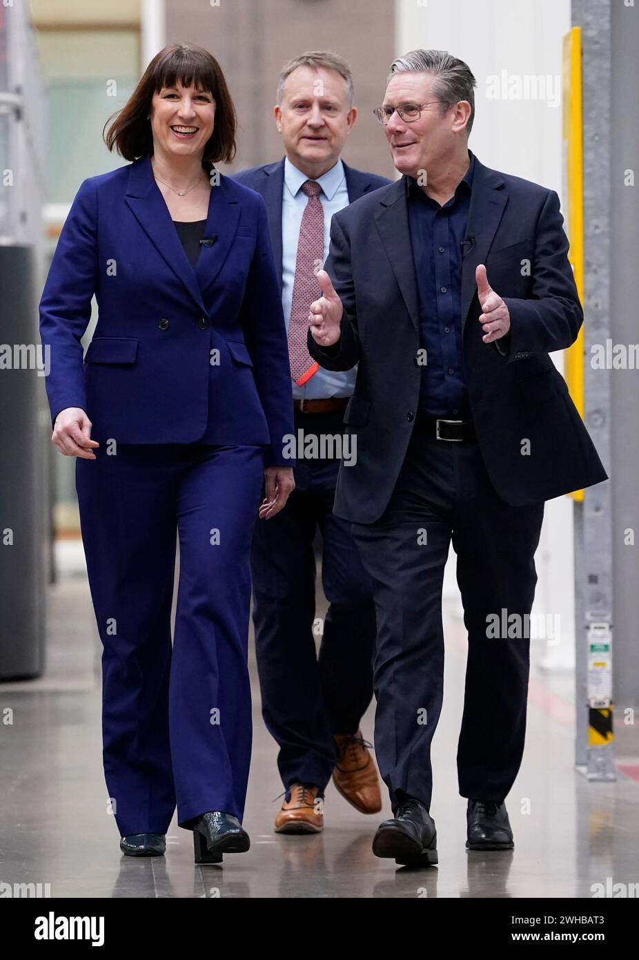 Labour leader Sir Keir Starmer (right) and shadow chancellor Rachel ...