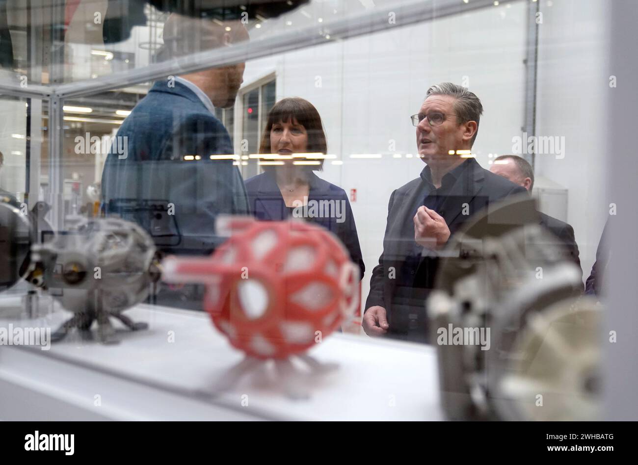 Labour leader Sir Keir Starmer and shadow chancellor Rachel Reeves ...