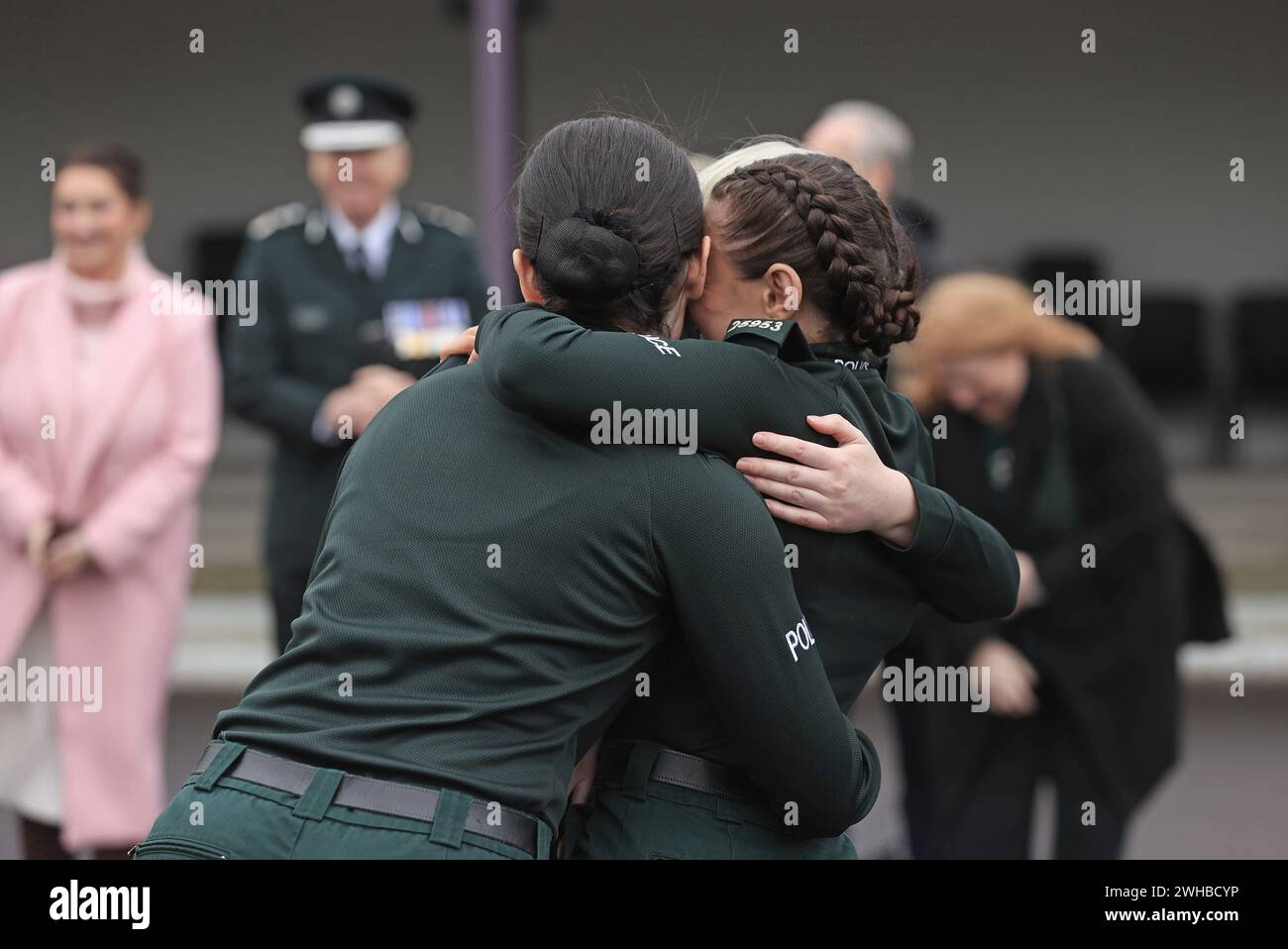 PSNI graduates following a PSNI graduation ceremony at the PSNI College ...