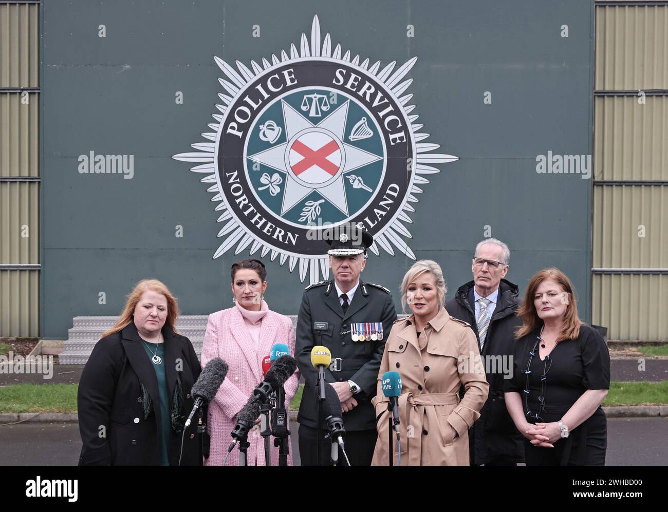 (left-right) Justice minister Naomi Long, DUP deputy First Minister ...