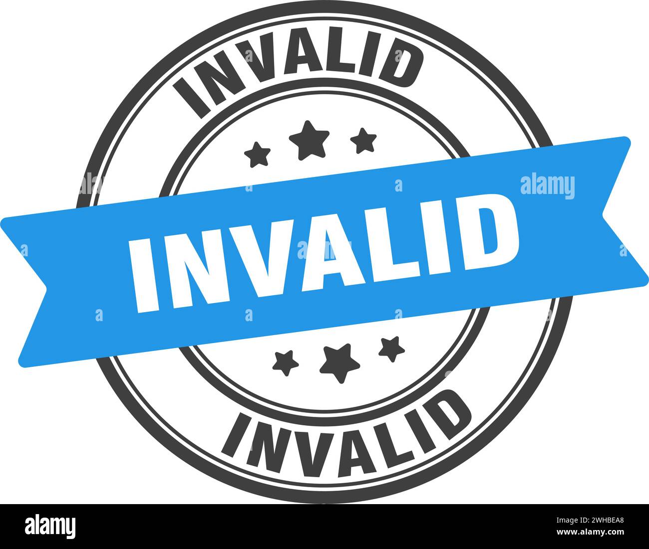 invalid stamp. invalid round sign. label on transparent background ... invalid stamp. invalid round sign. label on transparent background ...