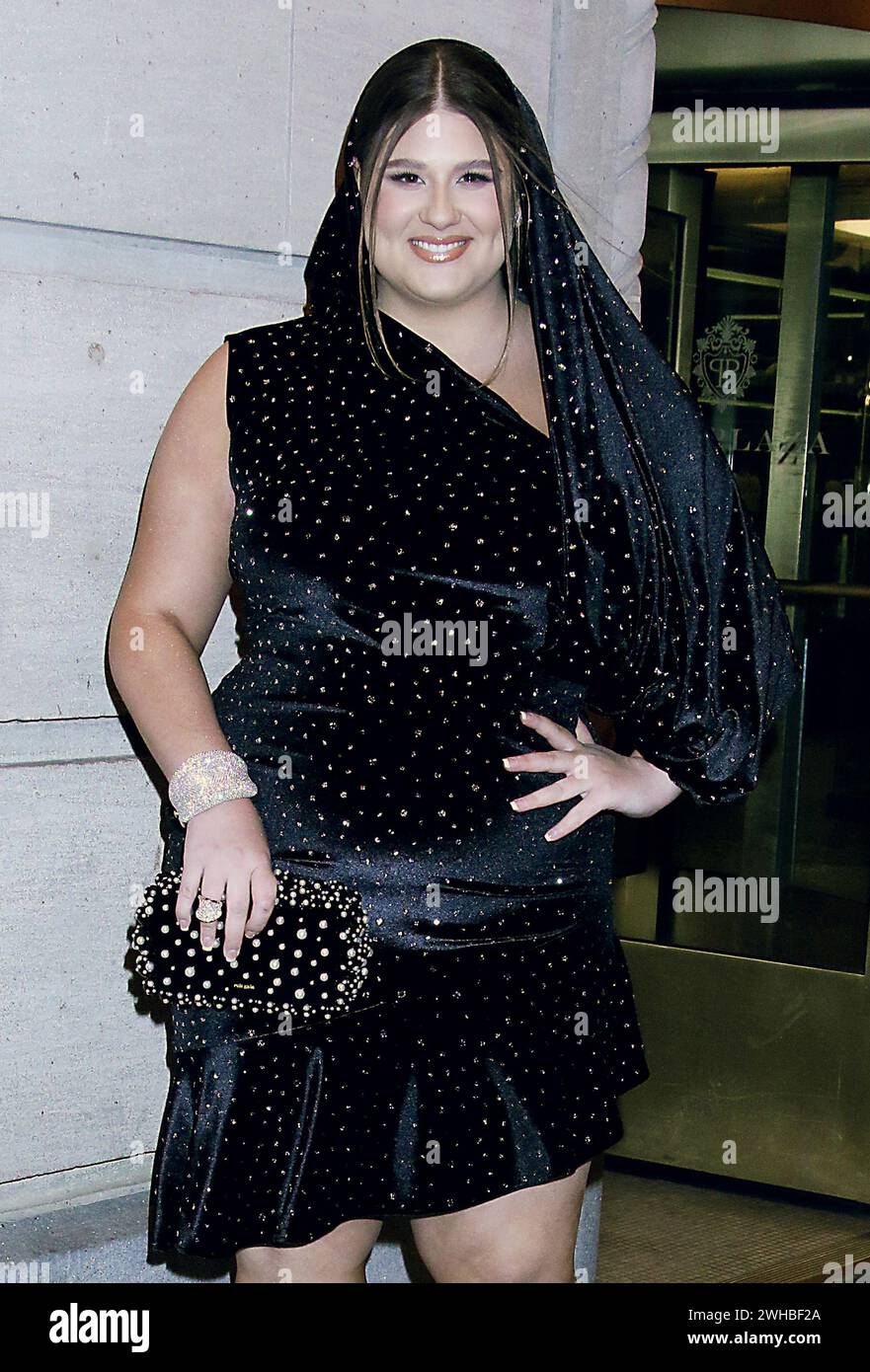 New York, NY, USA. 8th Feb, 2024. Remi Bader seen at the Christian ...