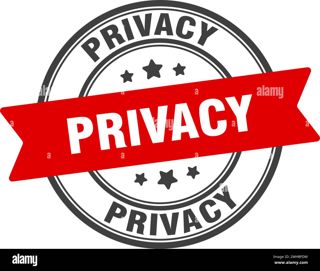 privacy stamp. privacy round sign. label on transparent background ...