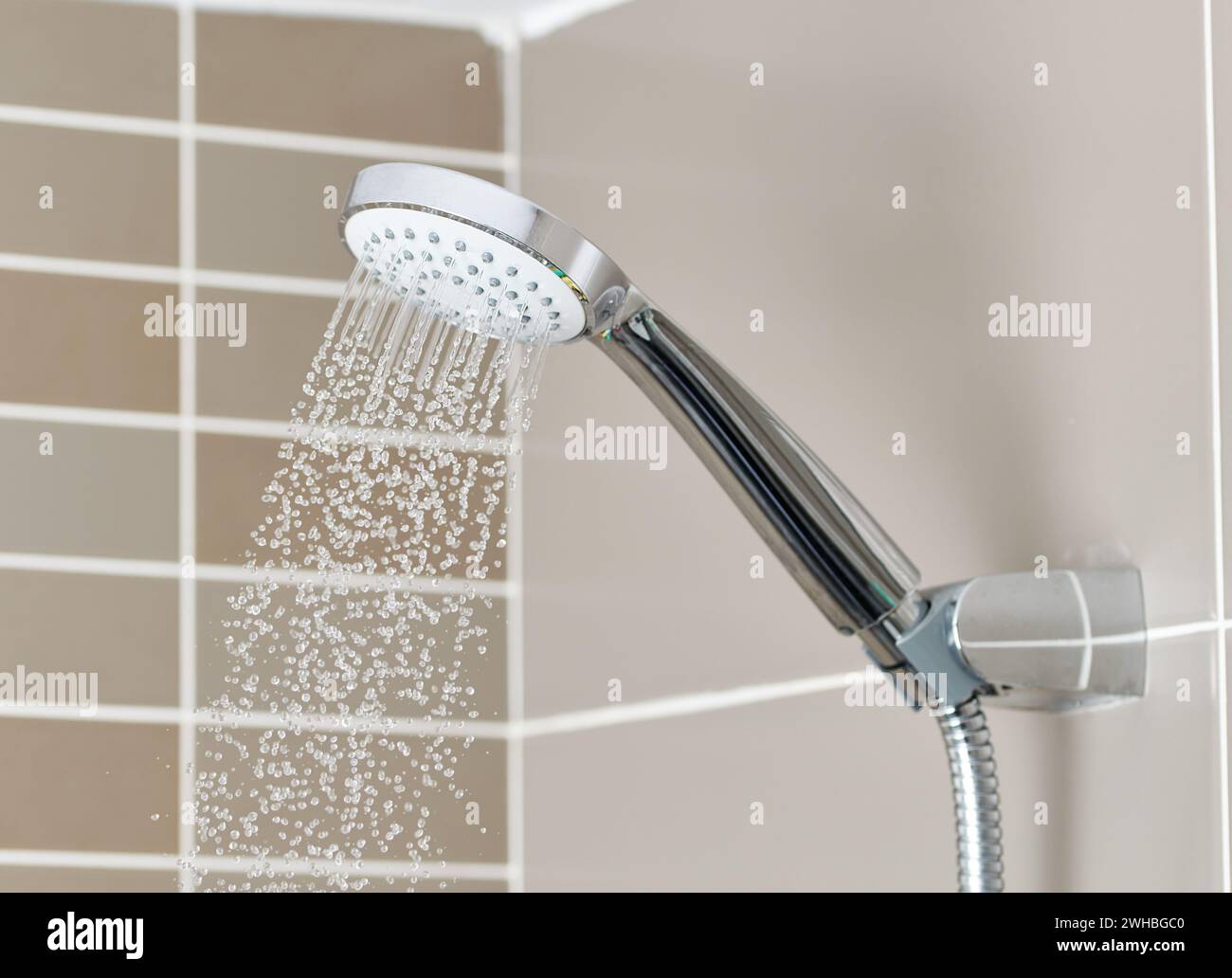 Shower head running water hi-res stock photography and images - Alamy