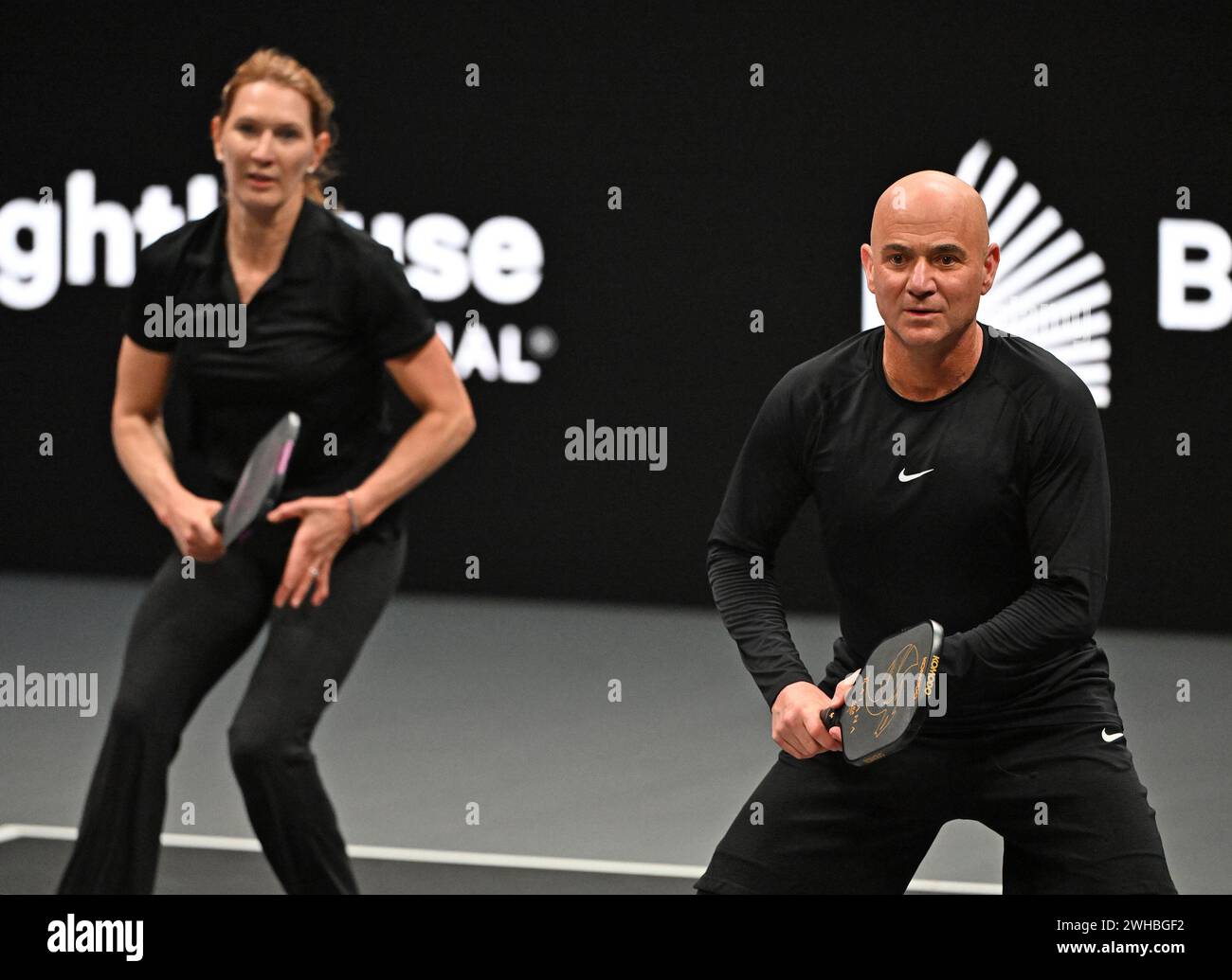 The Pickleball Slam 2 at Hard Rock Live held at the Seminole Hard Rock ...