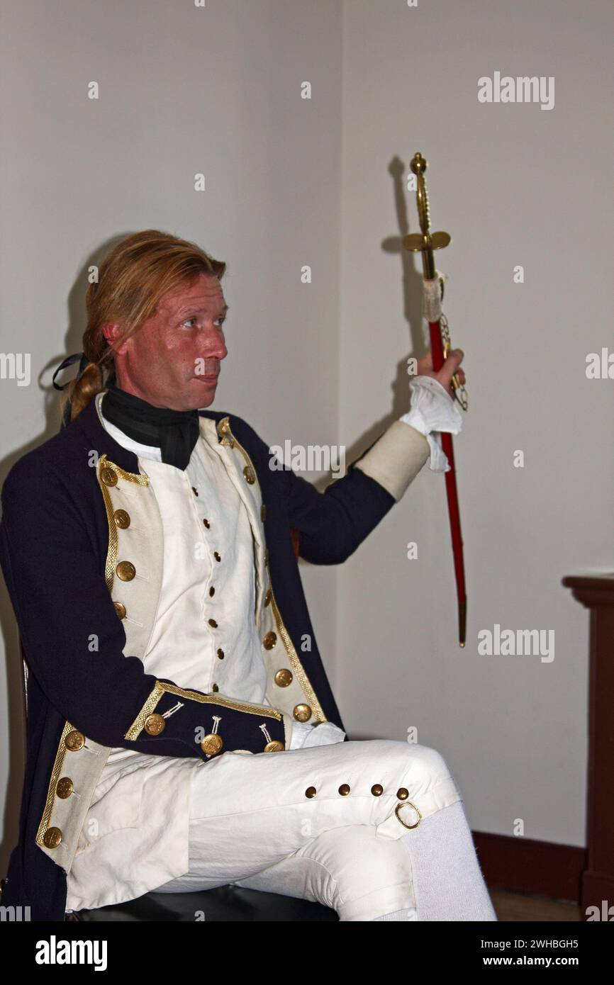 French Revolutionary War soldier, historic interpreter, talking ...