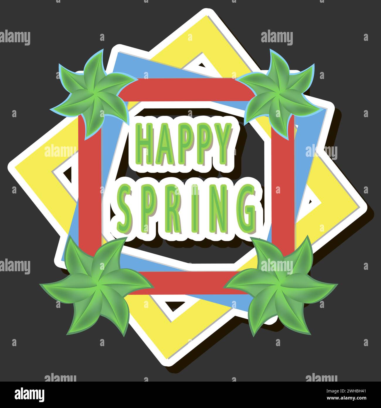 Beautiful color illustration on theme of celebrating annual holiday ...