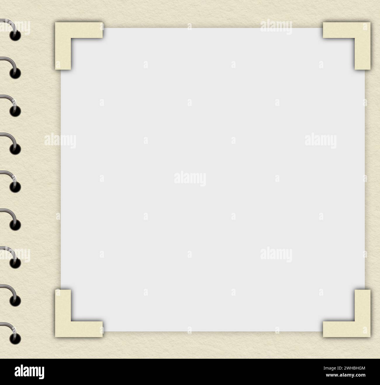 Photo corners album hi-res stock photography and images - Alamy