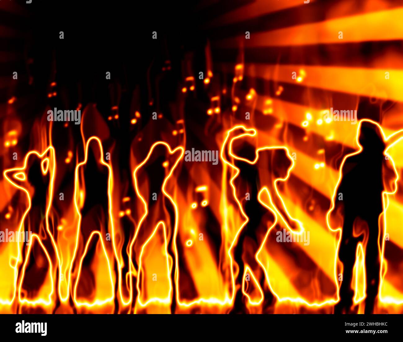 Heatwave band hi-res stock photography and images - Alamy