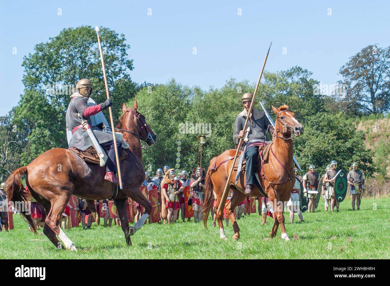 Roman era Re-enactors, Festival of History 2004, Stoneleigh Park ...