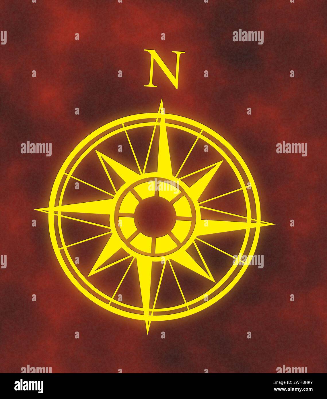 North arrow hi-res stock photography and images - Alamy