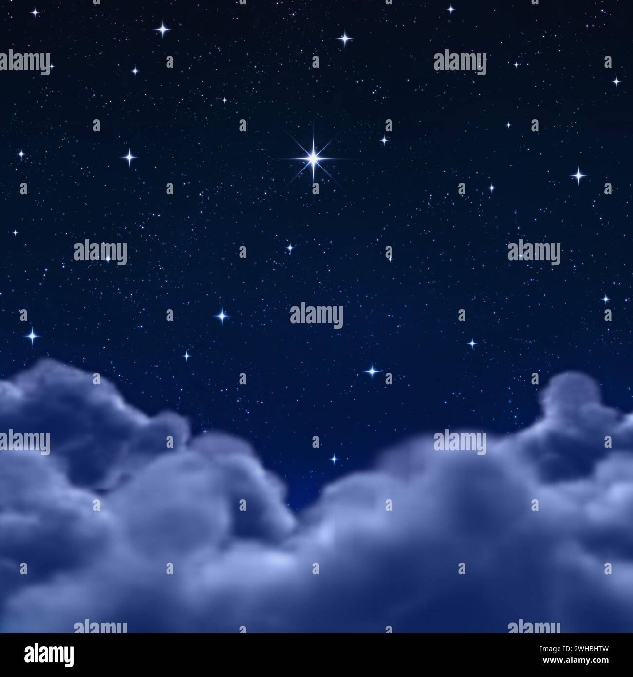 Space stars clouds background hi-res stock photography and images - Alamy