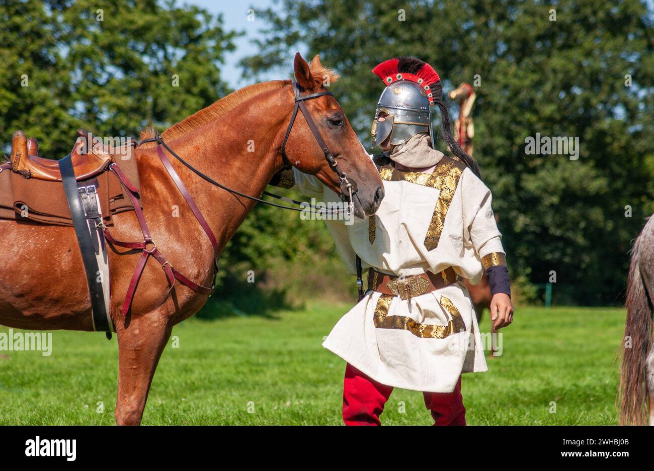 Roman era Re-enactors, Festival of History 2004, Stoneleigh Park ...