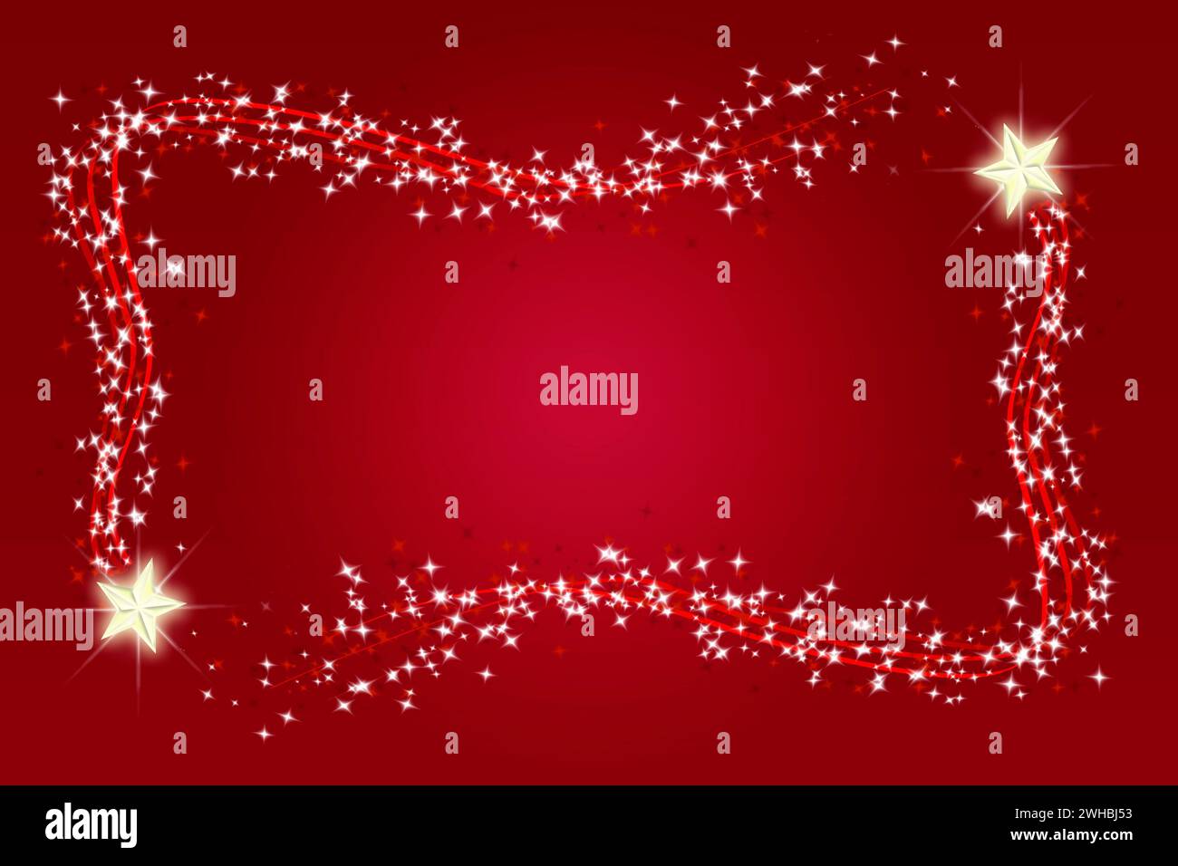 Shooting star frame Stock Photo - Alamy