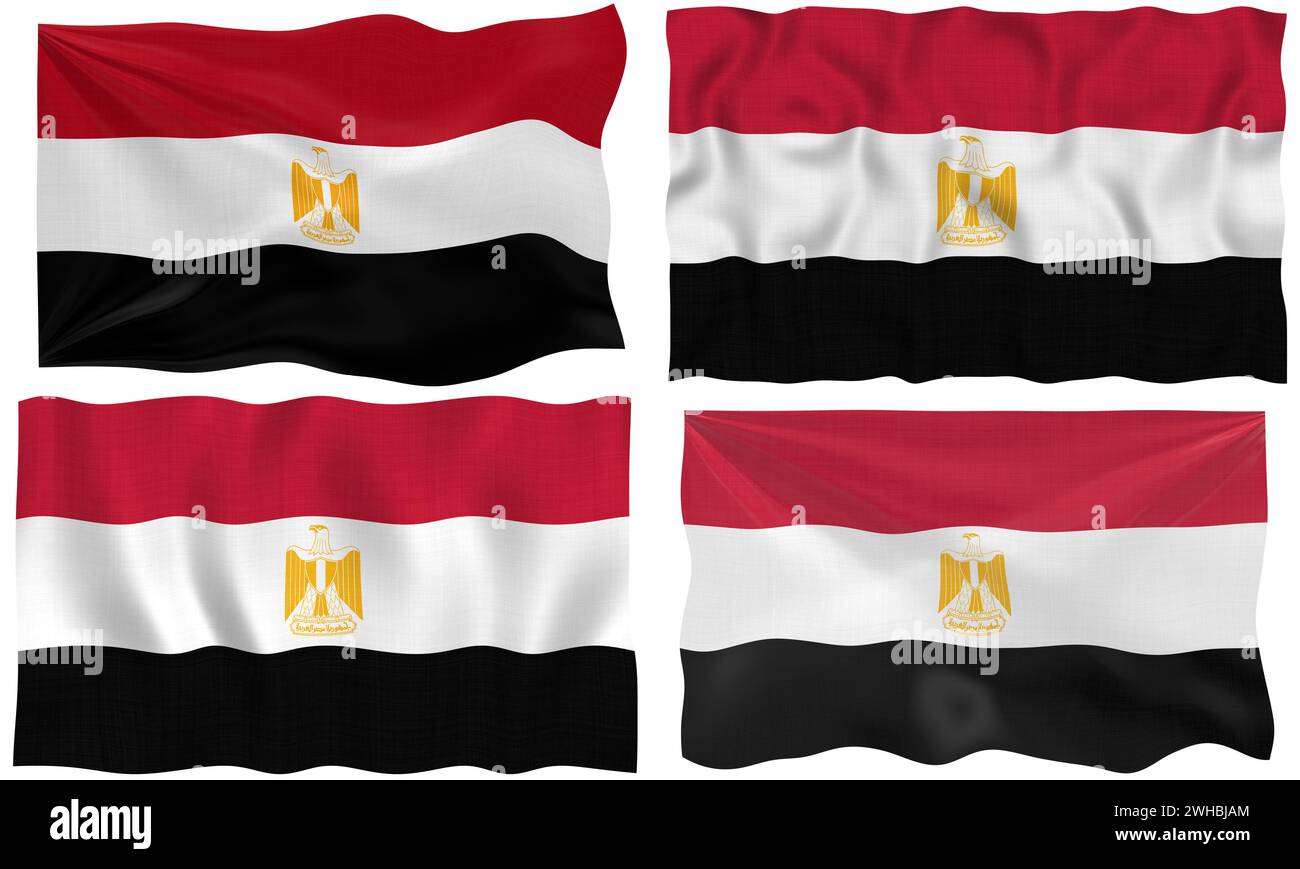 Flag of Egypt Stock Photo - Alamy
