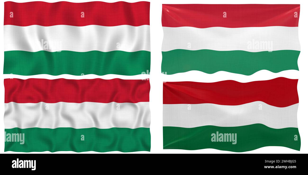 Flag of Hungary Stock Photo - Alamy
