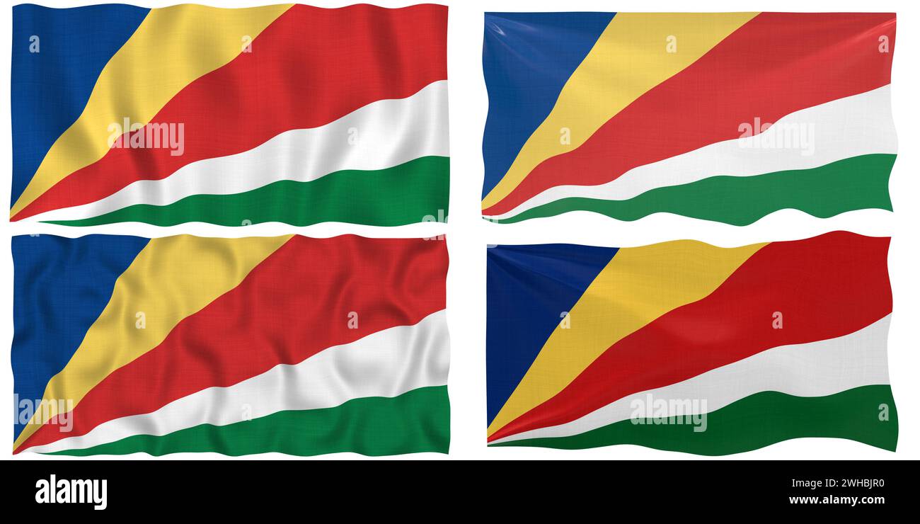 Seychelles emblem illustration Cut Out Stock Images & Pictures - Alamy