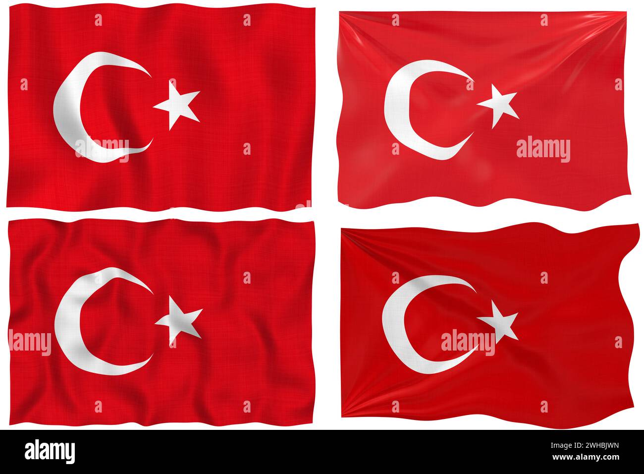 Flag of Turkey Stock Photo - Alamy
