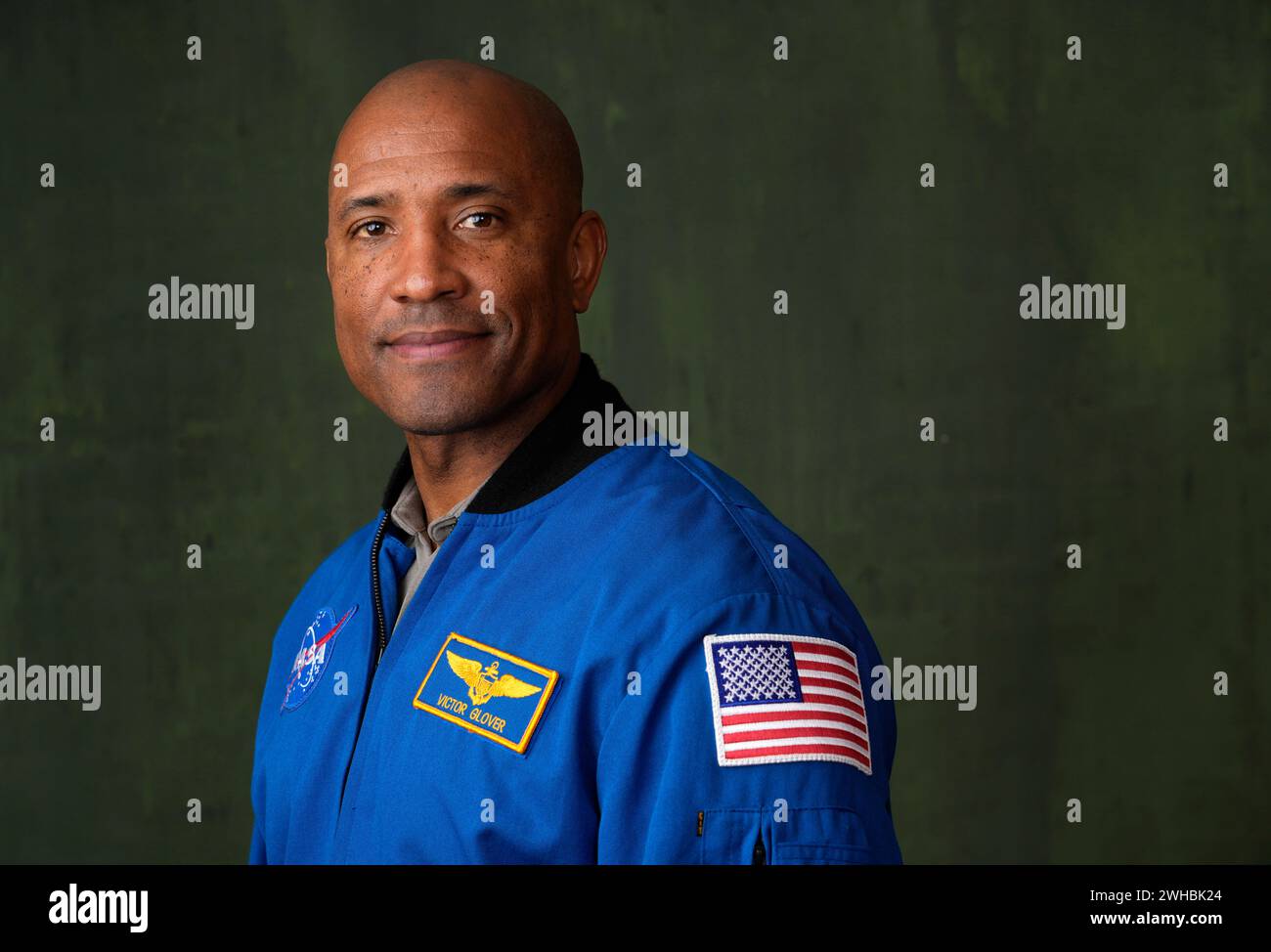 NASA astronaut Victor Glover poses for a portrait to promote the ...