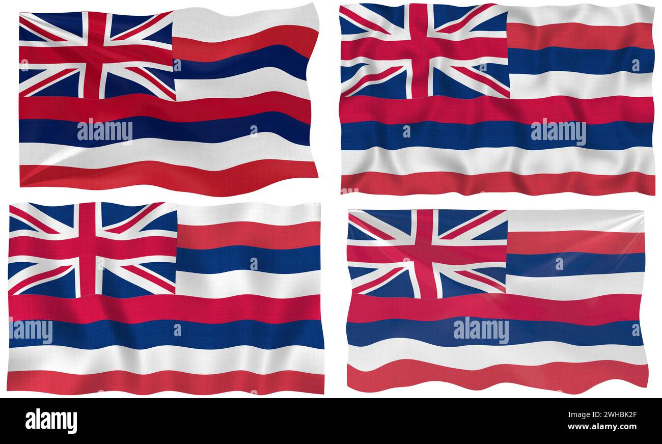 Flag of Hawaii Stock Photo - Alamy