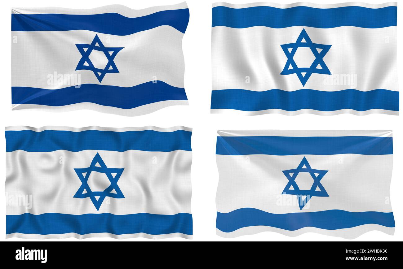 Flag of Israel Stock Photo - Alamy