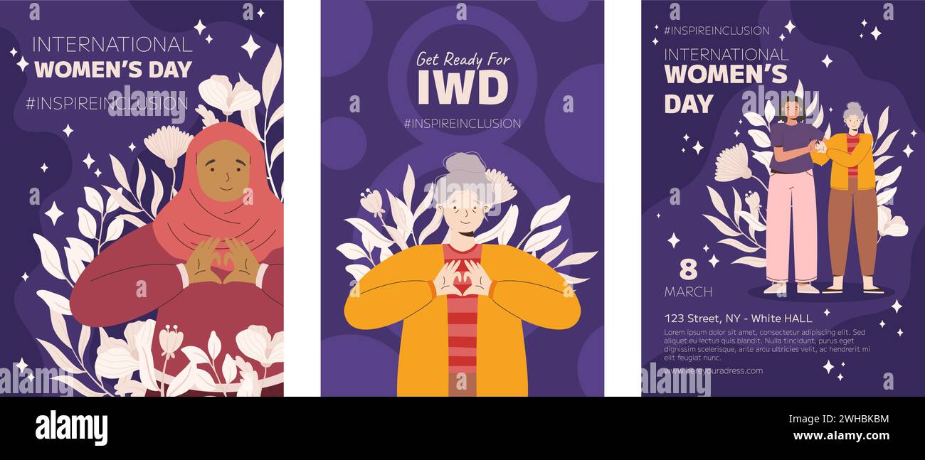 Iwd Inspire Inclusion Campaign International Womens Day 2024 Poster