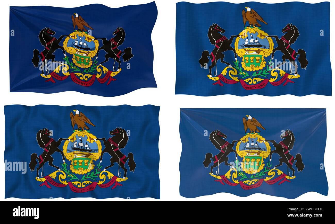 Flag of Pennsylvania Stock Photo - Alamy