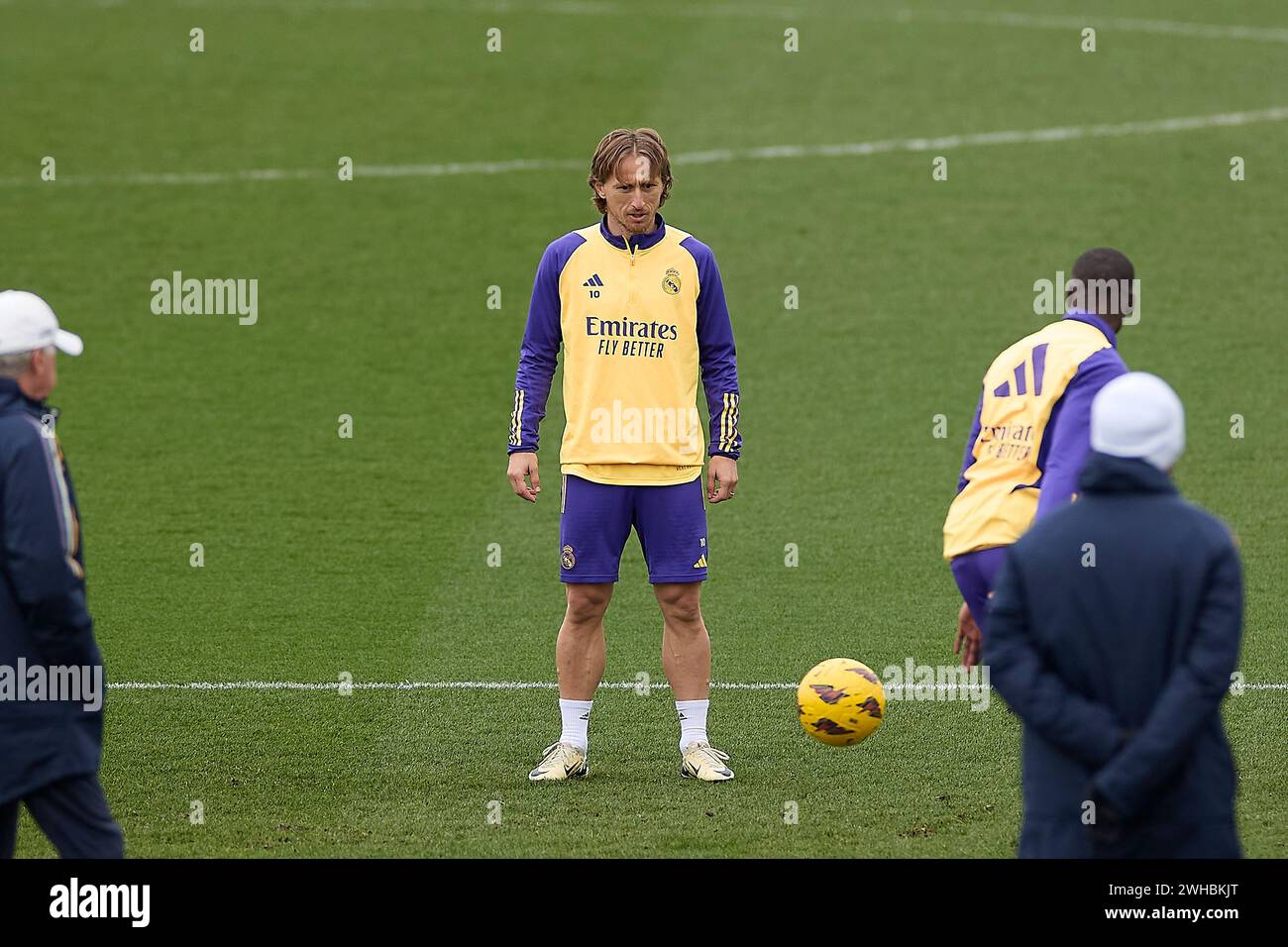 Madrid, Spain. 09th Feb, 2024. Luka Modric of Real Madrid seen during ...