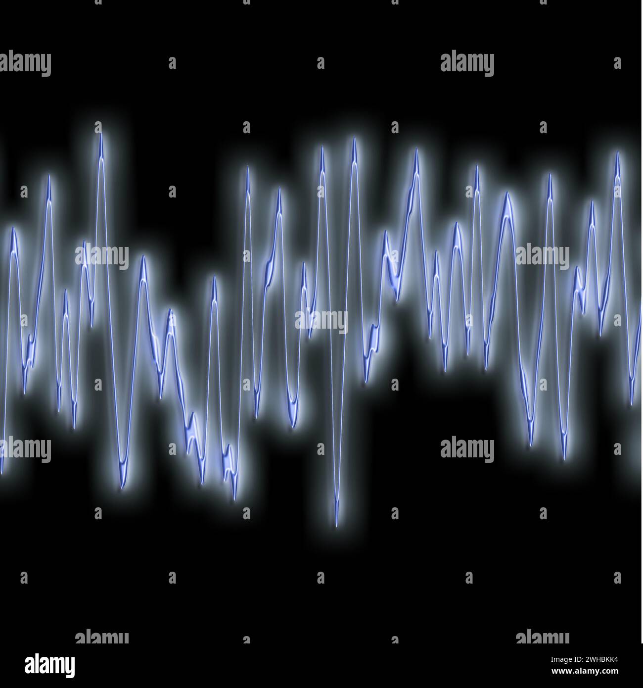 Extreme sound wave Stock Photo - Alamy