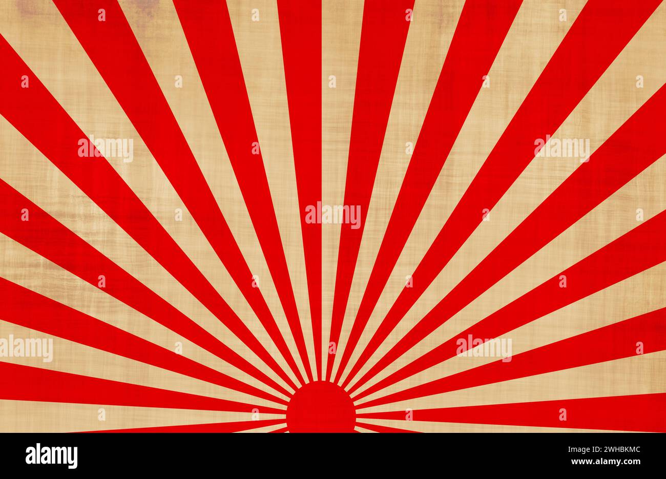 Japanese rising sun Stock Photo - Alamy