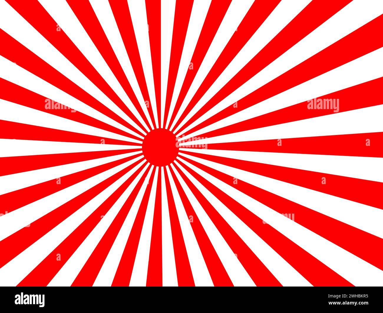 Japanese rising sun Stock Photo - Alamy