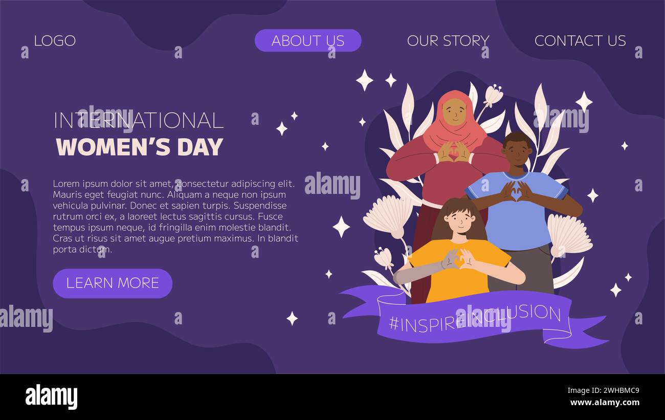 IWD Inspire Inclusion campaign, International Women's Day 2024 Landing ...