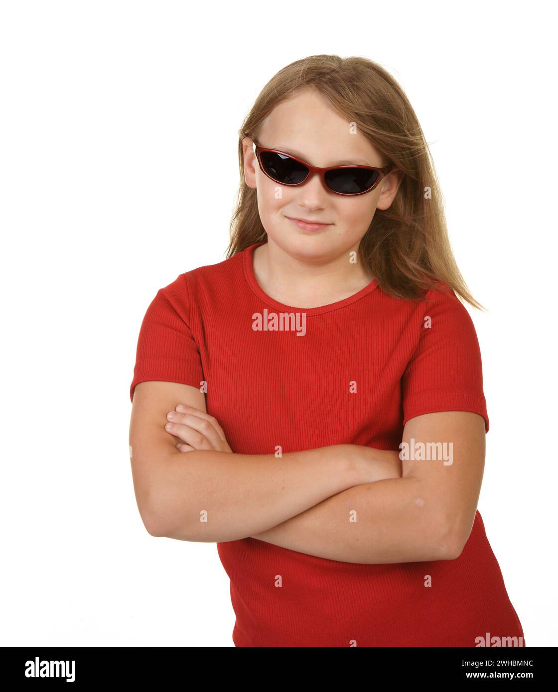 Young girl wearing sunglasses Stock Photo - Alamy