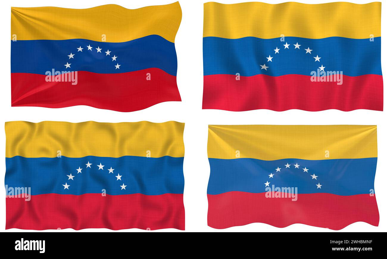 Flag of venezuela Stock Photo - Alamy