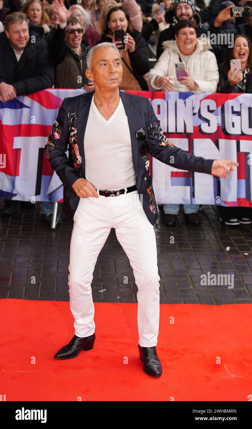 Bruno Tonioli arrives for Britain's Got Talent auditions at The Lowry ...