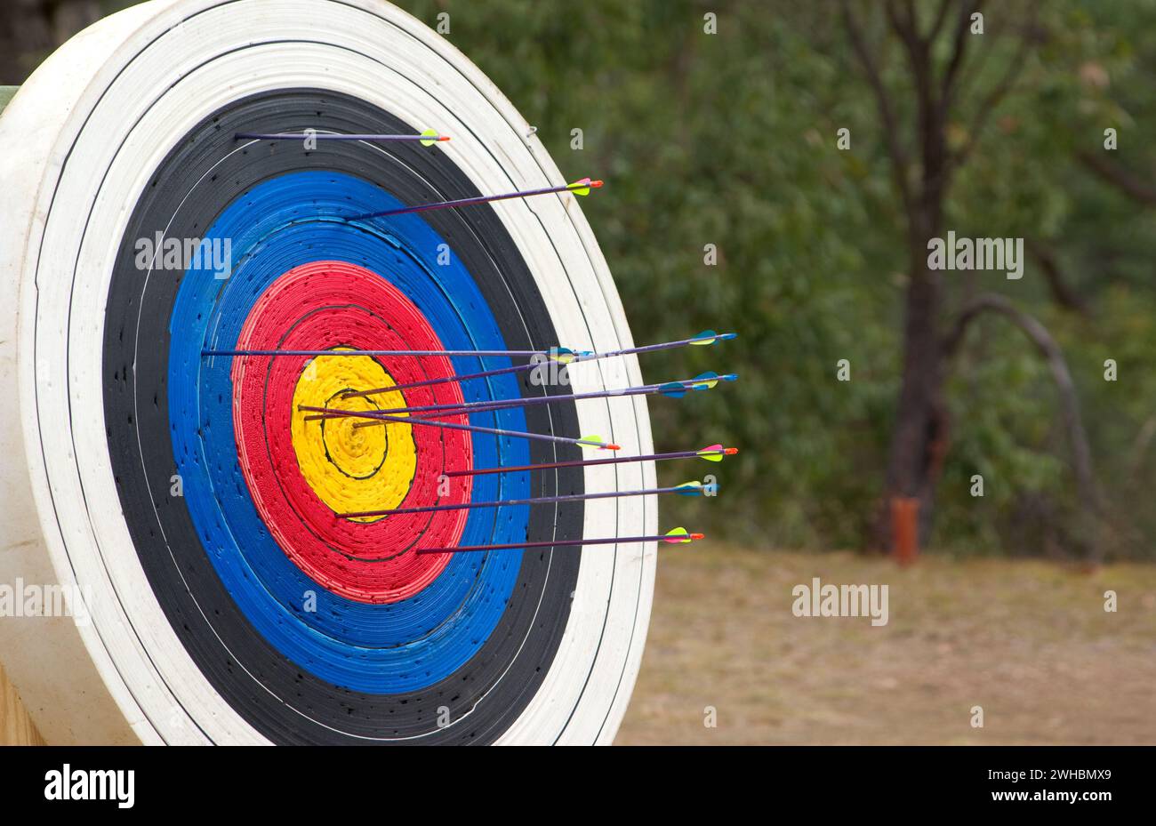 Archery bullseye hi-res stock photography and images - Alamy