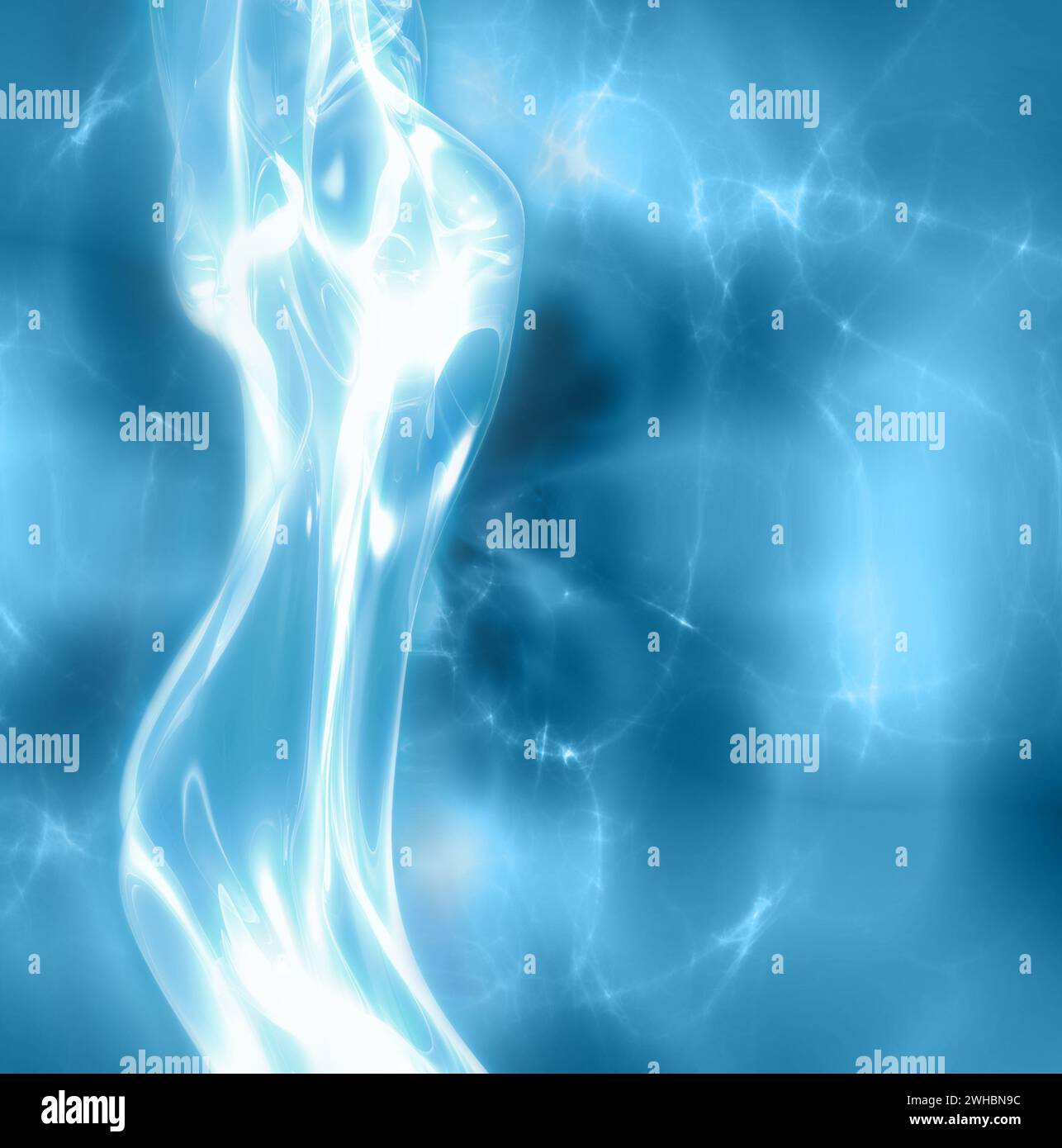Glowing human energy body hi-res stock photography and images - Alamy