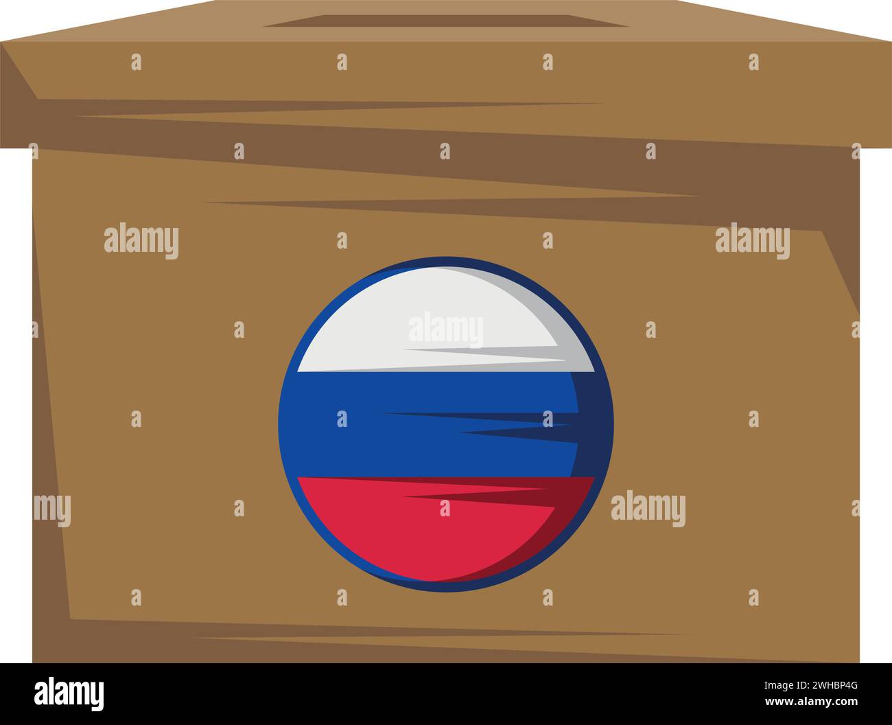 Voting day russia Stock Vector Images - Alamy