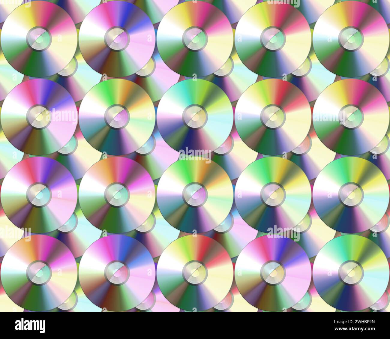 Disc rainbow hi-res stock photography and images - Alamy