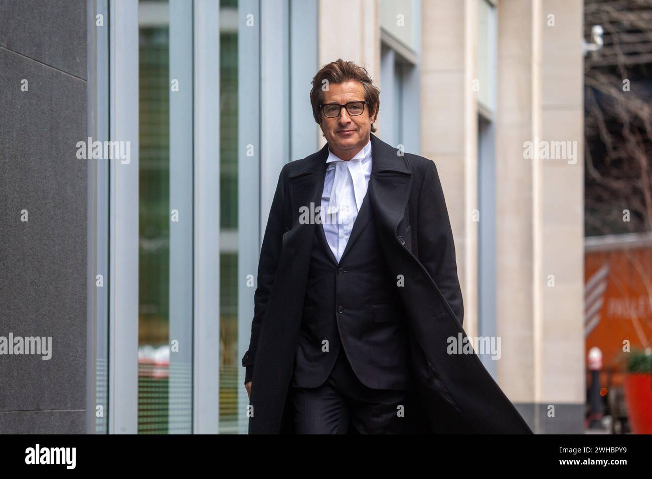 London, England, UK. 9th Feb, 2024. Prince Harry's lawyer DAVID ...